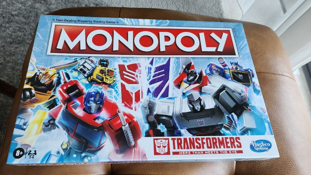 Monopoly Transformer Board Game, Hobbies & Toys, Toys & Games on Carousell