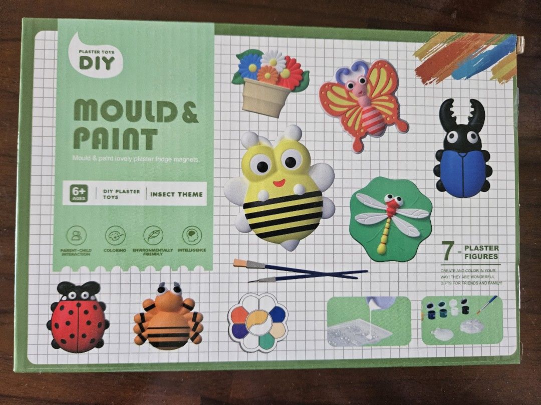 Mould & Paint (vehicles, insects, space & animals), Hobbies & Toys ...