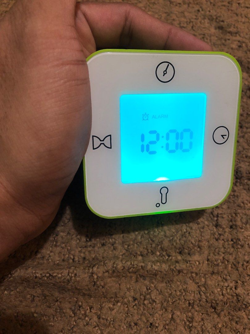 Multi function rotating desk clock-alarm-temp-stopwatch, Furniture ...