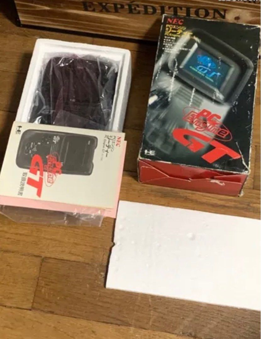 NEC Pc Engine GT with box HD Screen full set, 電子遊戲, 電子遊戲機, 其他 - Carousell
