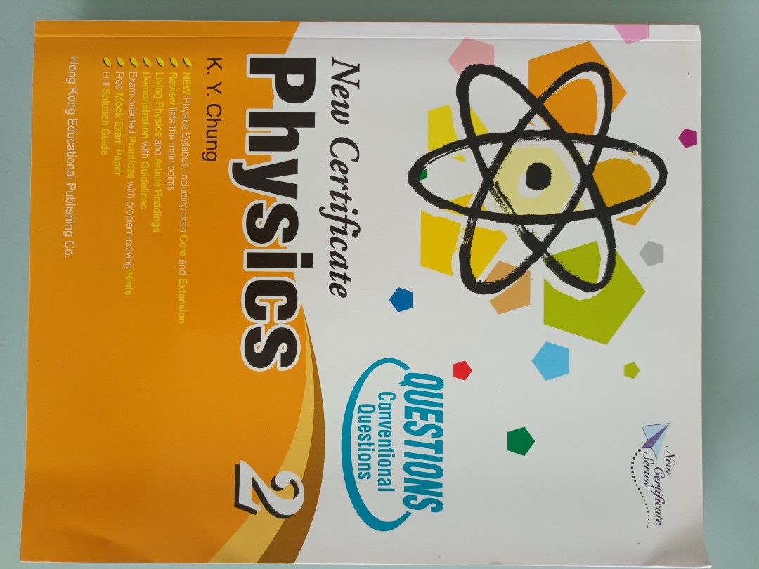 New Certificate Physics 1 & 2, 興趣及遊戲, 書本 & 文具, 教科書 - Carousell