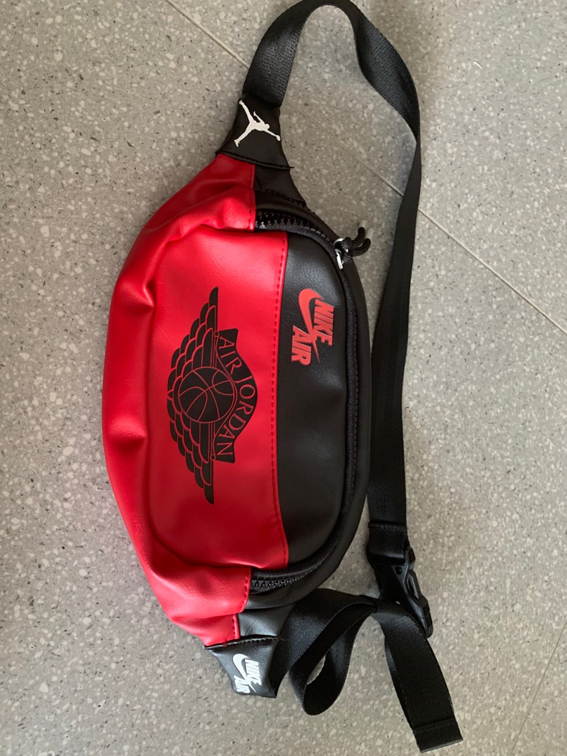 Nike Air Jordan Pouch, Men's Fashion, Bags, Sling Bags on Carousell