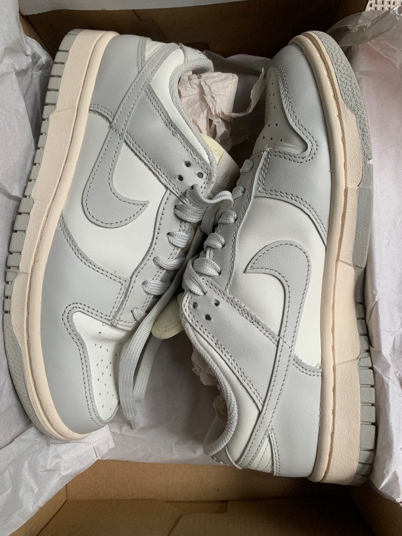 Authentic Nile Dunk Low Sail Light Bone Womens Fashion Footwear Sneakers On Carousell