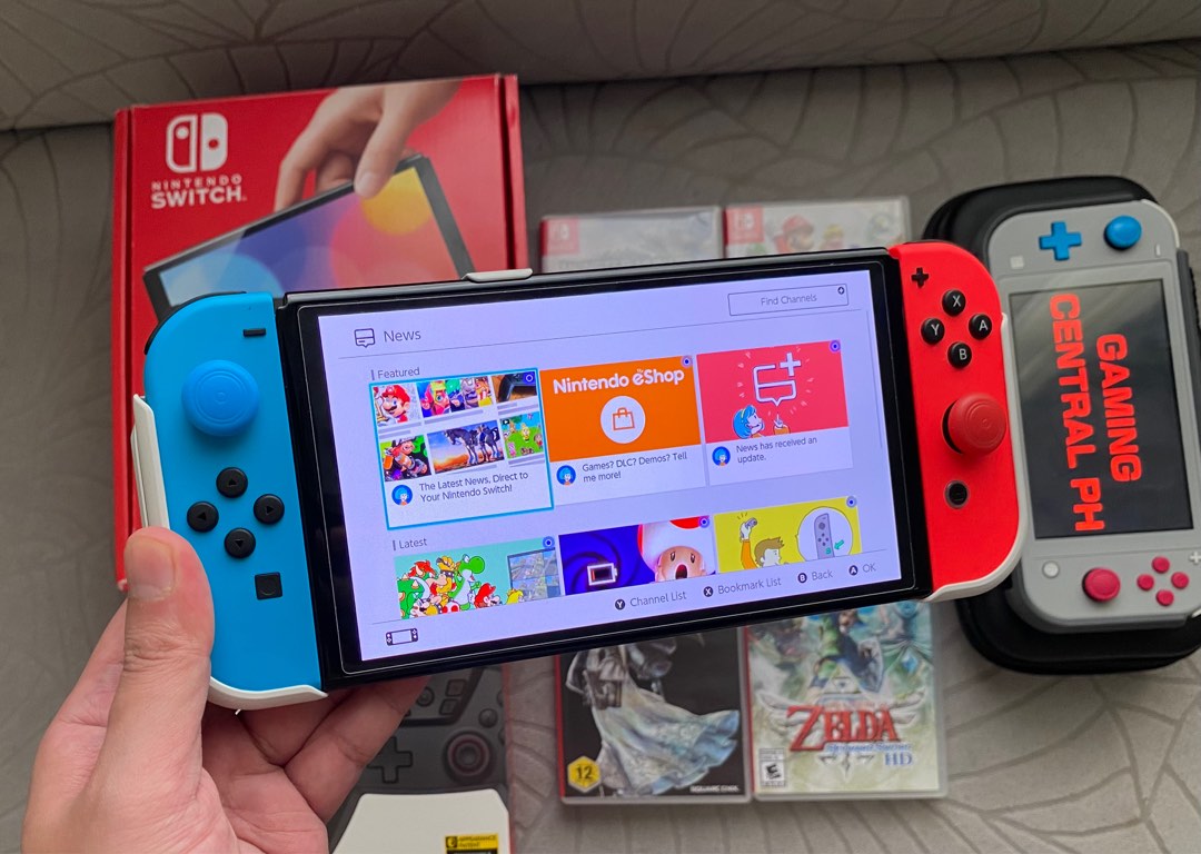 Nintendo Switch OLED with warranty for SALE on Carousell