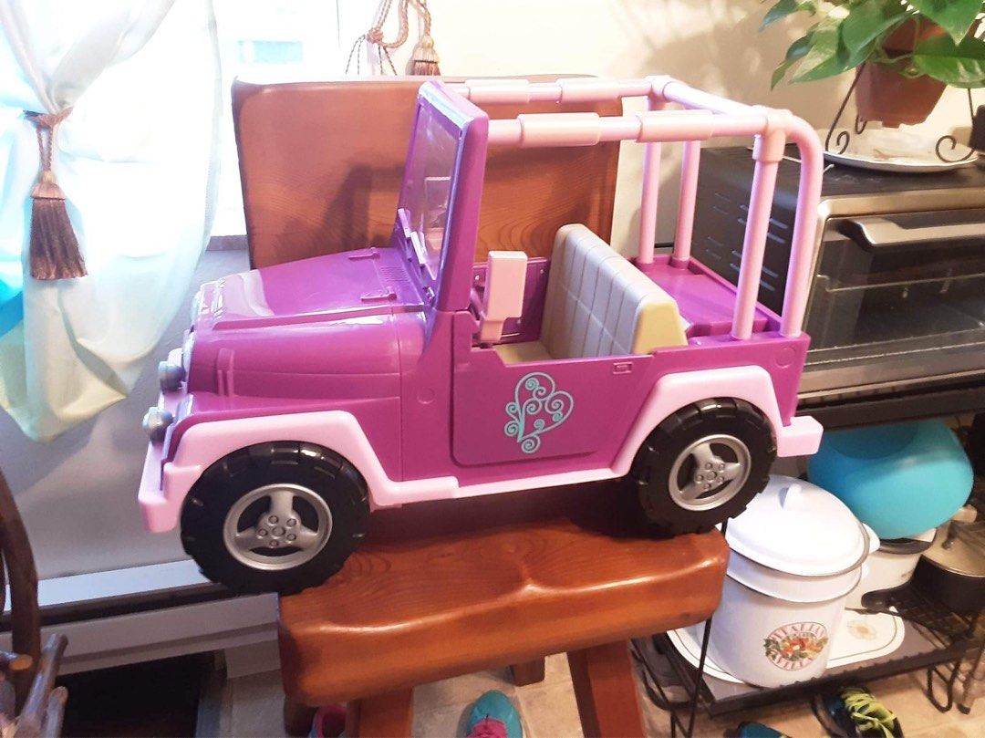 Our Generation 4x4 Doll Jeep, Hobbies & Toys, Toys & Games on Carousell