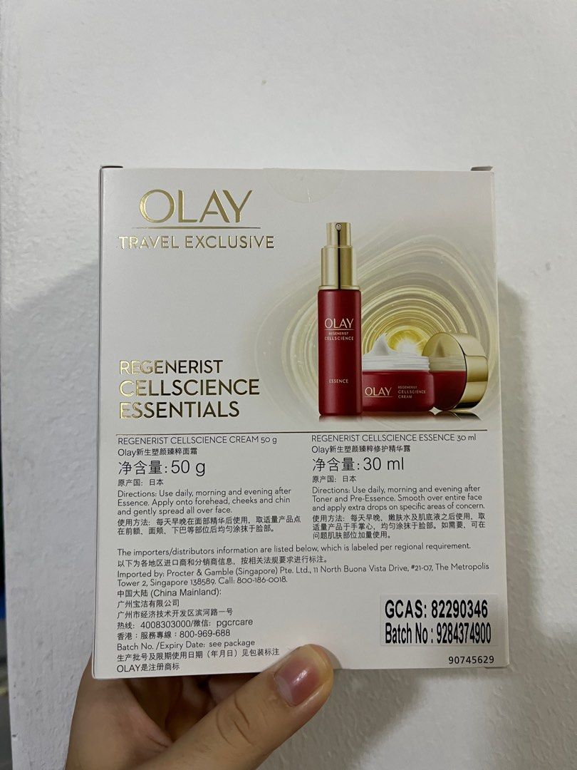Olay Regenfirst Cellscience Set, Beauty & Personal Care, Face, Face ...