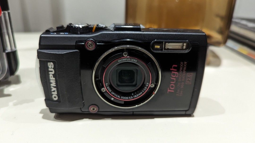 Olympus Tough TG-4 camera with PT-056 underwater housing, Photography ...