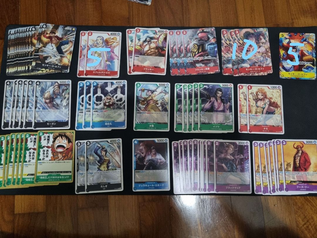 One Piece Card Game OP1,OP2,OP3,OP4 AAs/PR, Hobbies & Toys, Toys & Games on Carousell