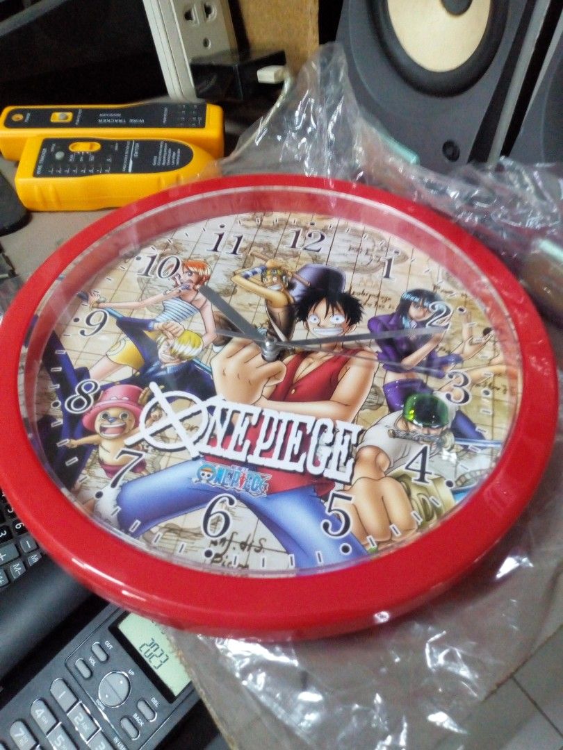 One Piece Wall Clock Authentic On Carousell