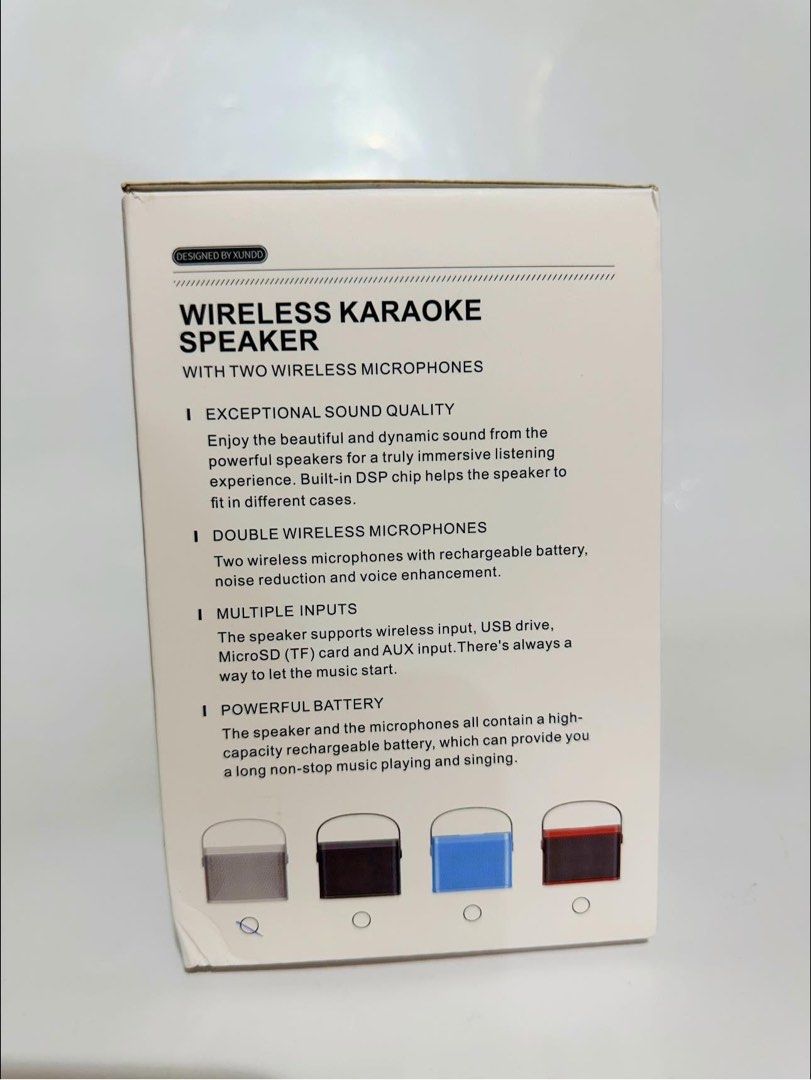 Original Xundd Wireless Portable Karaoke Speaker on Carousell