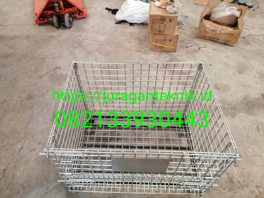Pallet Mesh / Keranjang Besi Wiremesh, Serba Serbi, Others di Carousell