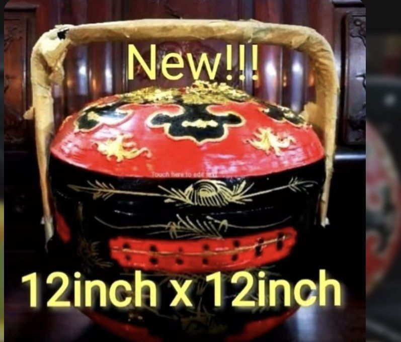 Peranakan Bamboo Lacquer Basket, Hobbies & Toys, Stationery & Craft ...