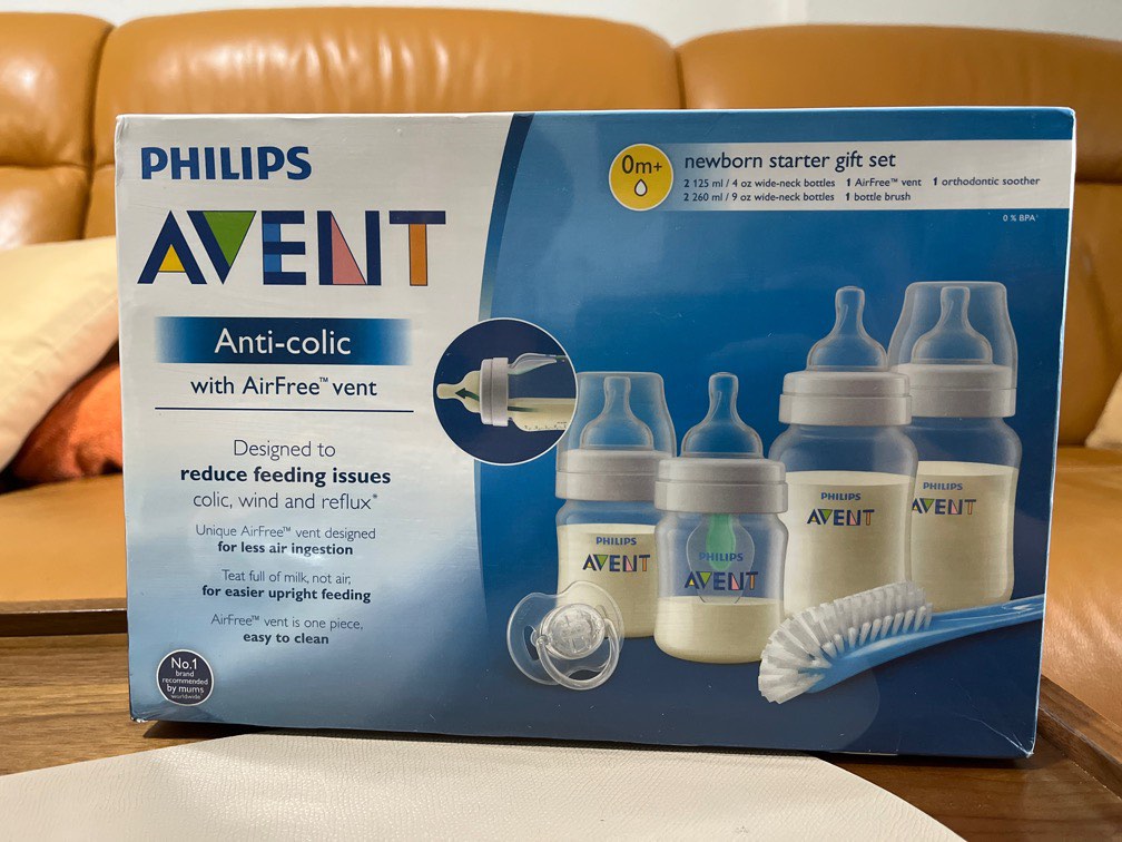 Philips Avent newborn starter gift set, Babies & Kids, Nursing ...