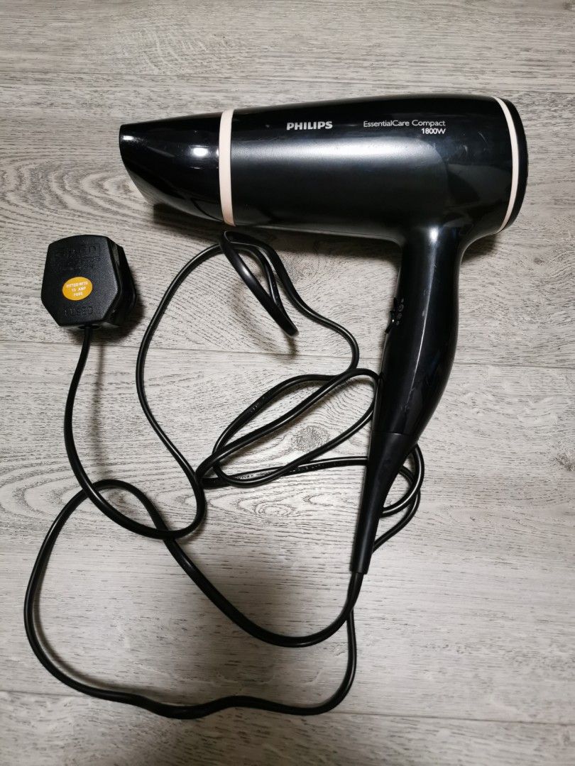 PHILIPS EssentialCare Compact Hair Dryer, Beauty & Personal Care, Hair on Carousell