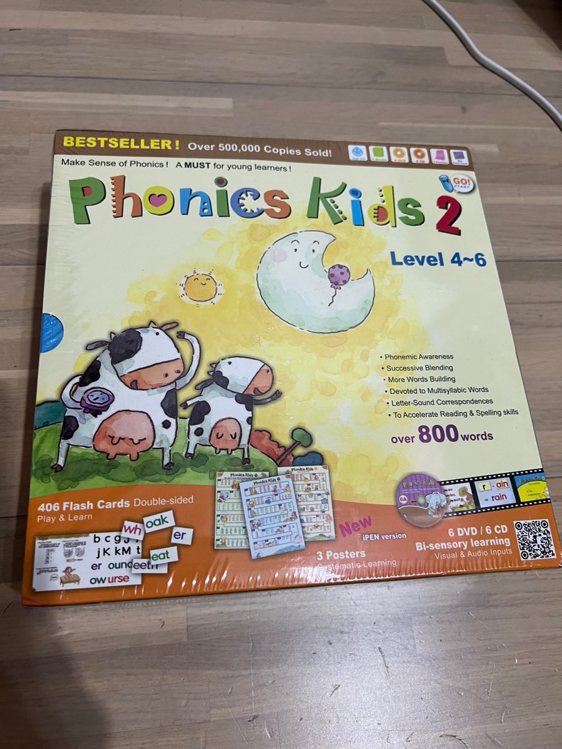 Phonics Kids 2, 興趣及遊戲, 書本 & 文具, 兒童書籍 - Carousell