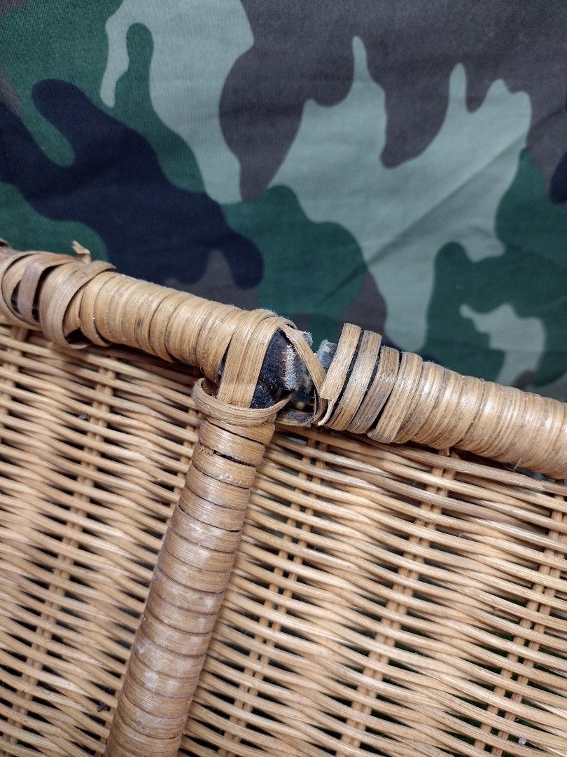 PICNIC BASKET RATTAN NATIVE BASKET For Picnic Outdoor Activity or ...