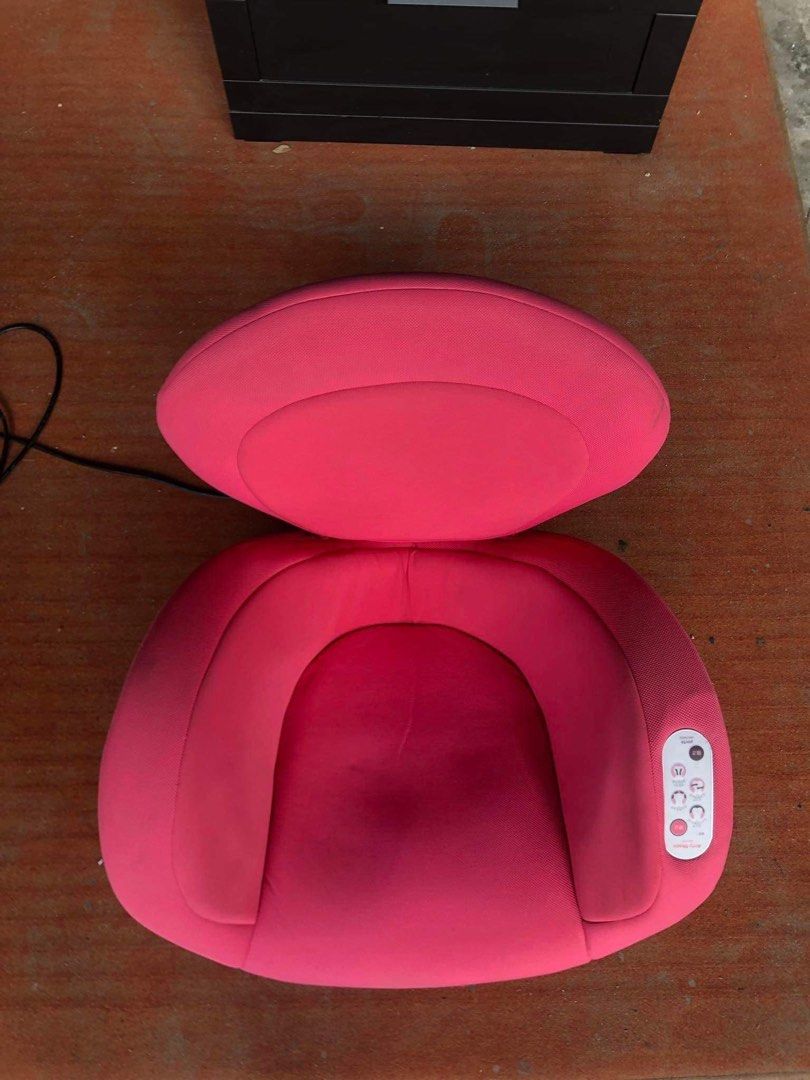 Pink hip and back massager / hip shaper 110V Recliner Massage chair ...