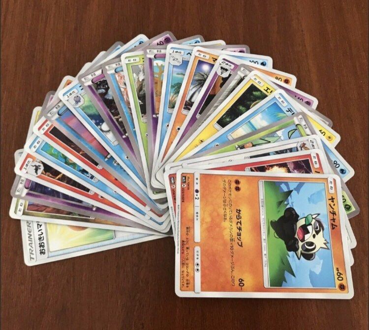 Pokemon Book Binder with 21 Japanese Playing Cards on Carousell