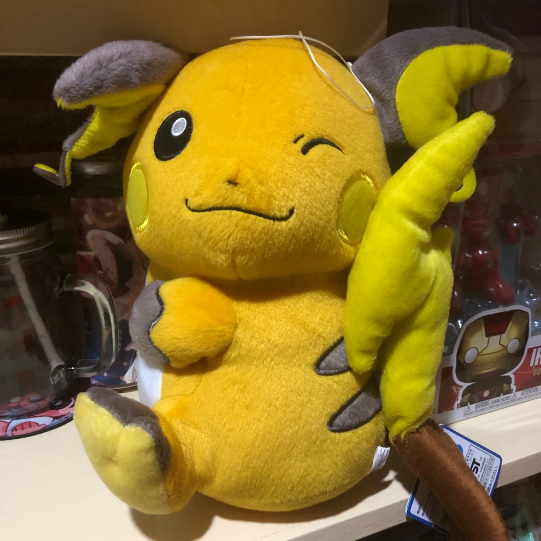Pokemon Raichu Plushie Stuffed Toy, Hobbies & Toys, Toys & Games on ...
