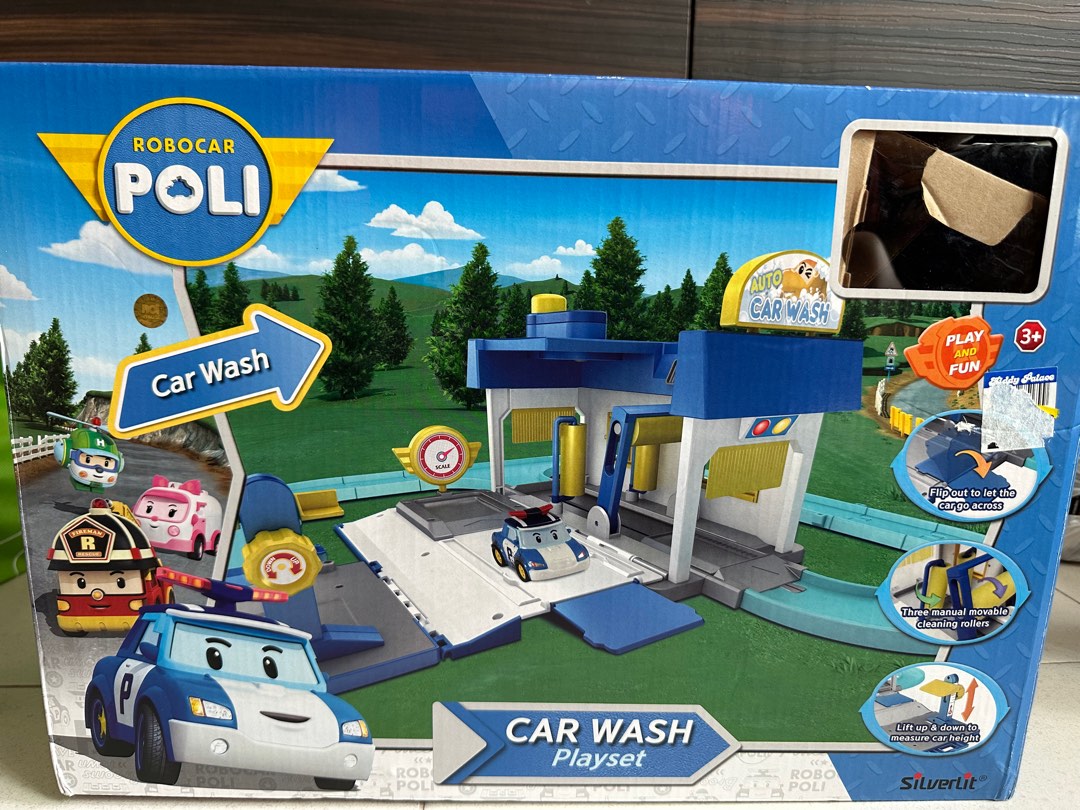 Polo Robocar Set, Hobbies & Toys, Toys & Games on Carousell