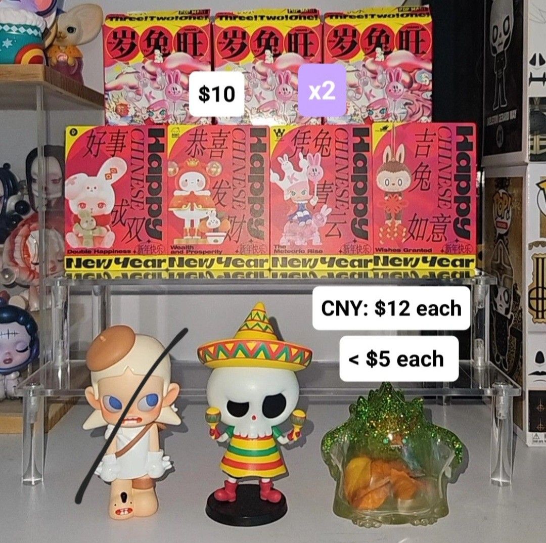 POPMART Bunny, Bobo & Coco, Molly, Labubu, Zsiga, Puki Figurines ...