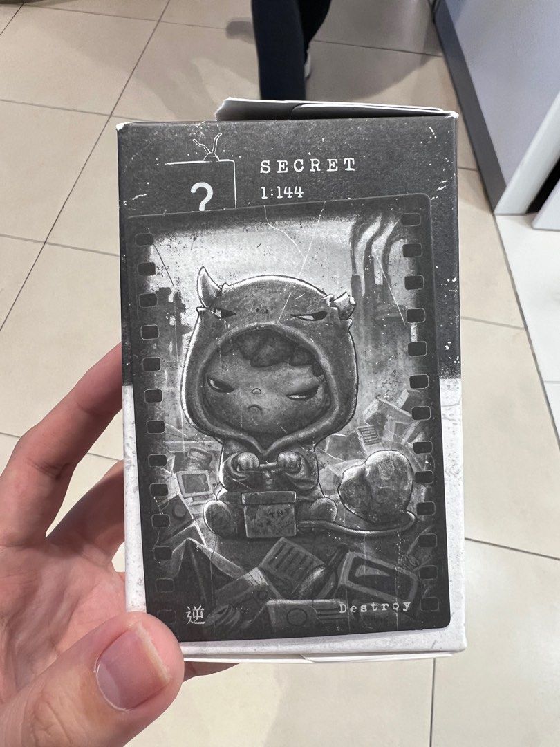 Popmart Hirono Mime Destroy, Hobbies & Toys, Toys & Games on Carousell