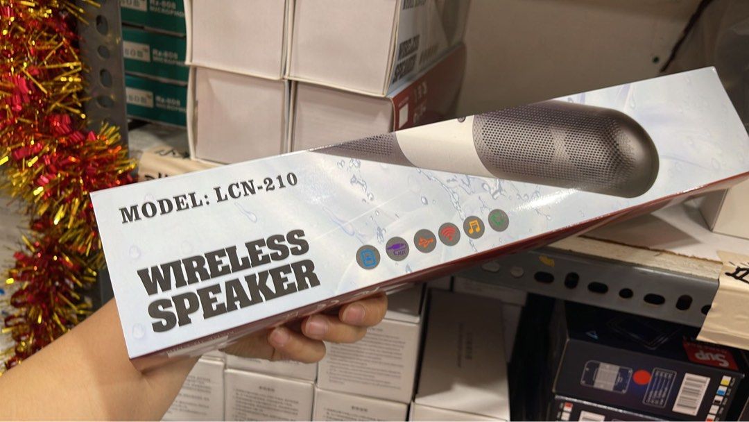 Portable Bluetooth Speaker LCN-210 - TF/USB/FM/Handsfree/AUX, Audio, Soundbars, Speakers ...