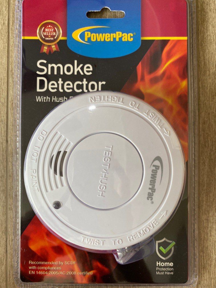 PowerPac Smoke Detector PPSD127, TV & Home Appliances, Other Home ...