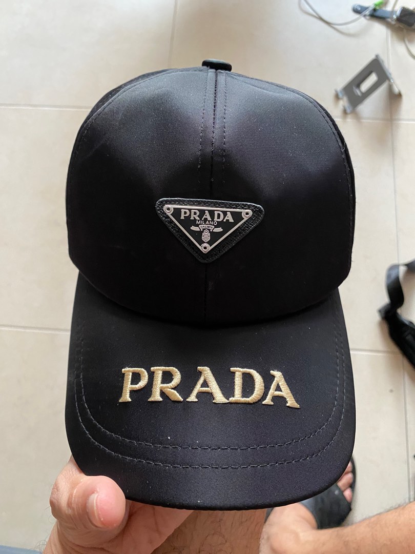 prada hat, Men's Fashion, Watches & Accessories, Caps & Hats on Carousell