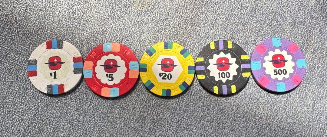 Premium Ceramic Poker Chips Set - 500pc, Hobbies & Toys, Toys & Games ...