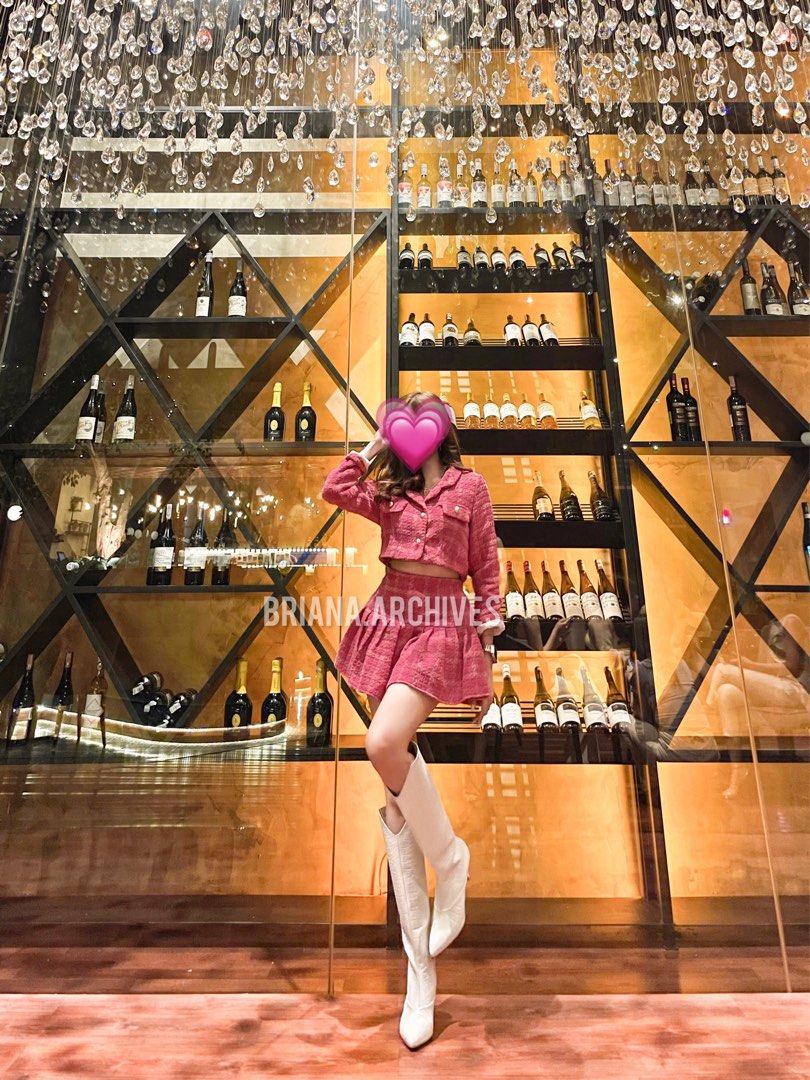 Premium Tweed Set / Korean Tweed Set / One Set / Barbie Outfit / Baju ...