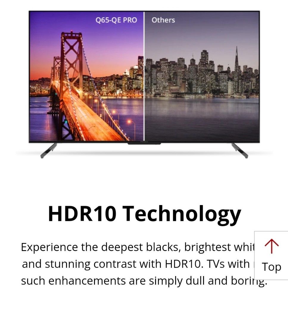 Prism+ Q65-QE Pro, TV & Home Appliances, TV & Entertainment, TV on ...