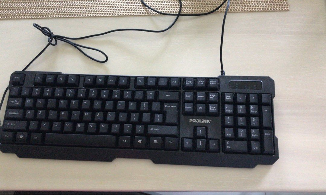 Prolink keyboard, Computers & Tech, Parts & Accessories, Computer ...