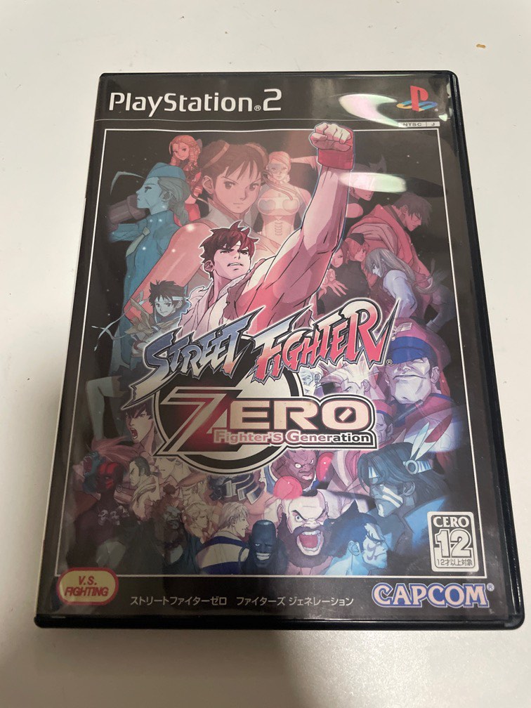 PS2 Street Fighter Zero fighters generation, 電子遊戲, 電子遊戲, PlayStation ...