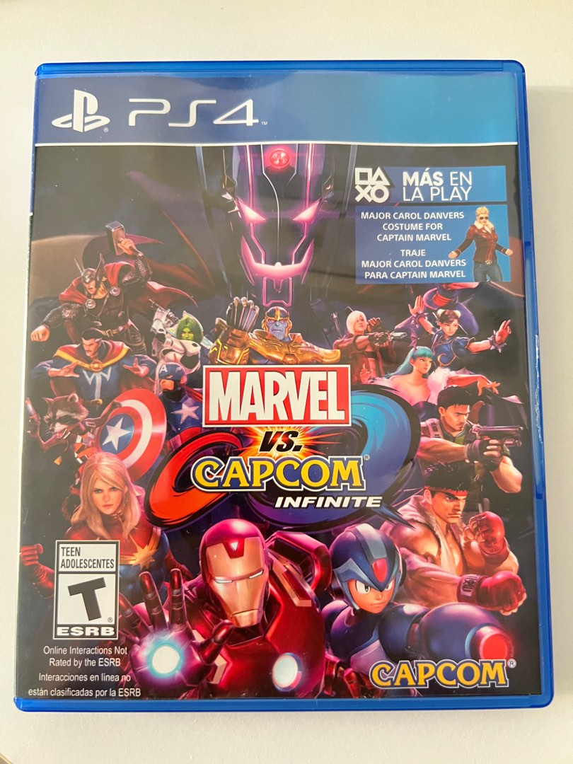PS4 / PS5 Games - Marvel vs Capcom Infinite, Video Gaming, Video Games, PlayStation on Carousell