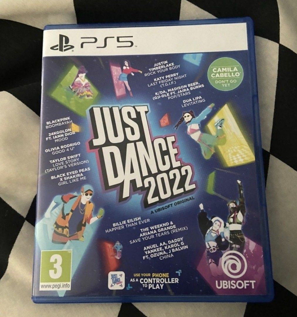 PS5 Just dance 2022 (physical disc), Video Gaming, Video Games ...