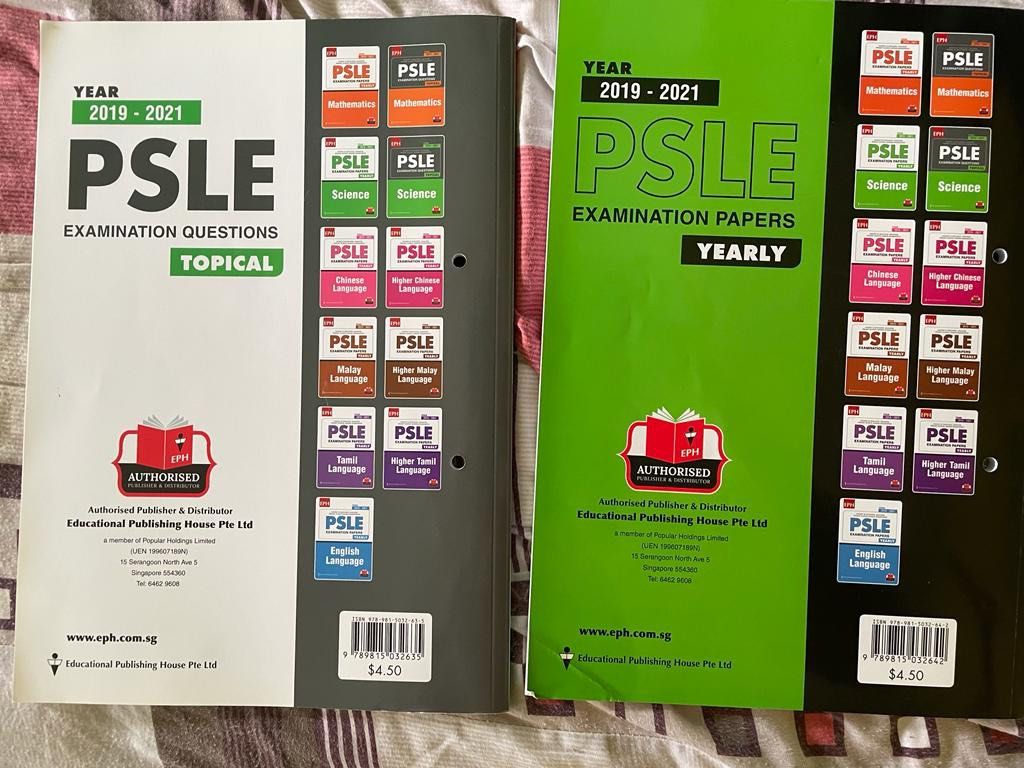 PSLE Science Exam papers, Hobbies & Toys, Books & Magazines, Assessment ...