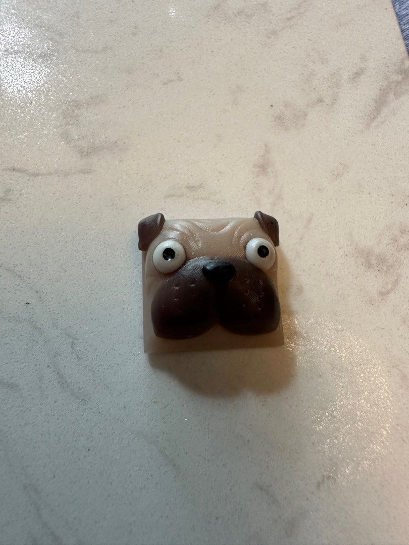 Pug Dog Artisan Keycap, Computers & Tech, Parts & Accessories, Computer ...