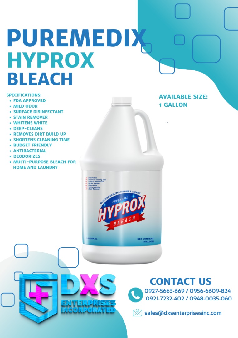PUREMEMDIC HYPROX BLEACH, Beauty & Personal Care, Sanitizers ...