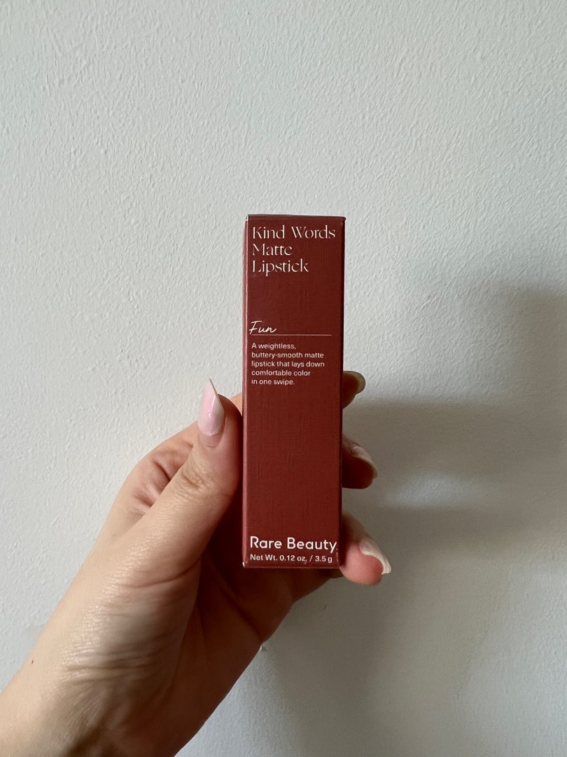 RARE BEAUTY KIND WORDS MATTE LIPSTICK (FUN SHADE), Beauty & Personal ...