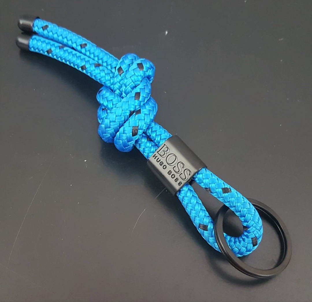 Rare Hugo Boss Collectibles, Props, Curio, Hugo Boss Rope Knot keychain ...