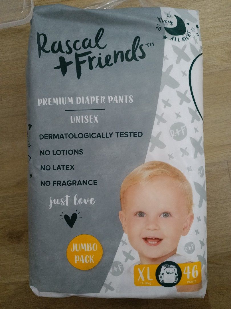 Rascal + Friends XL pants diapers, Babies & Kids, Bathing & Changing ...
