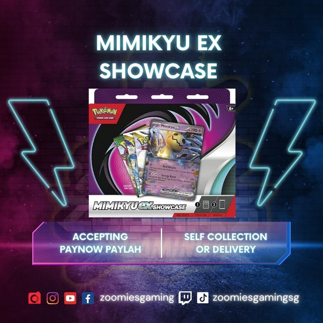 [Ready Stock]Pokemon Mimikyu Ex Showcase, Hobbies & Toys, Toys & Games ...