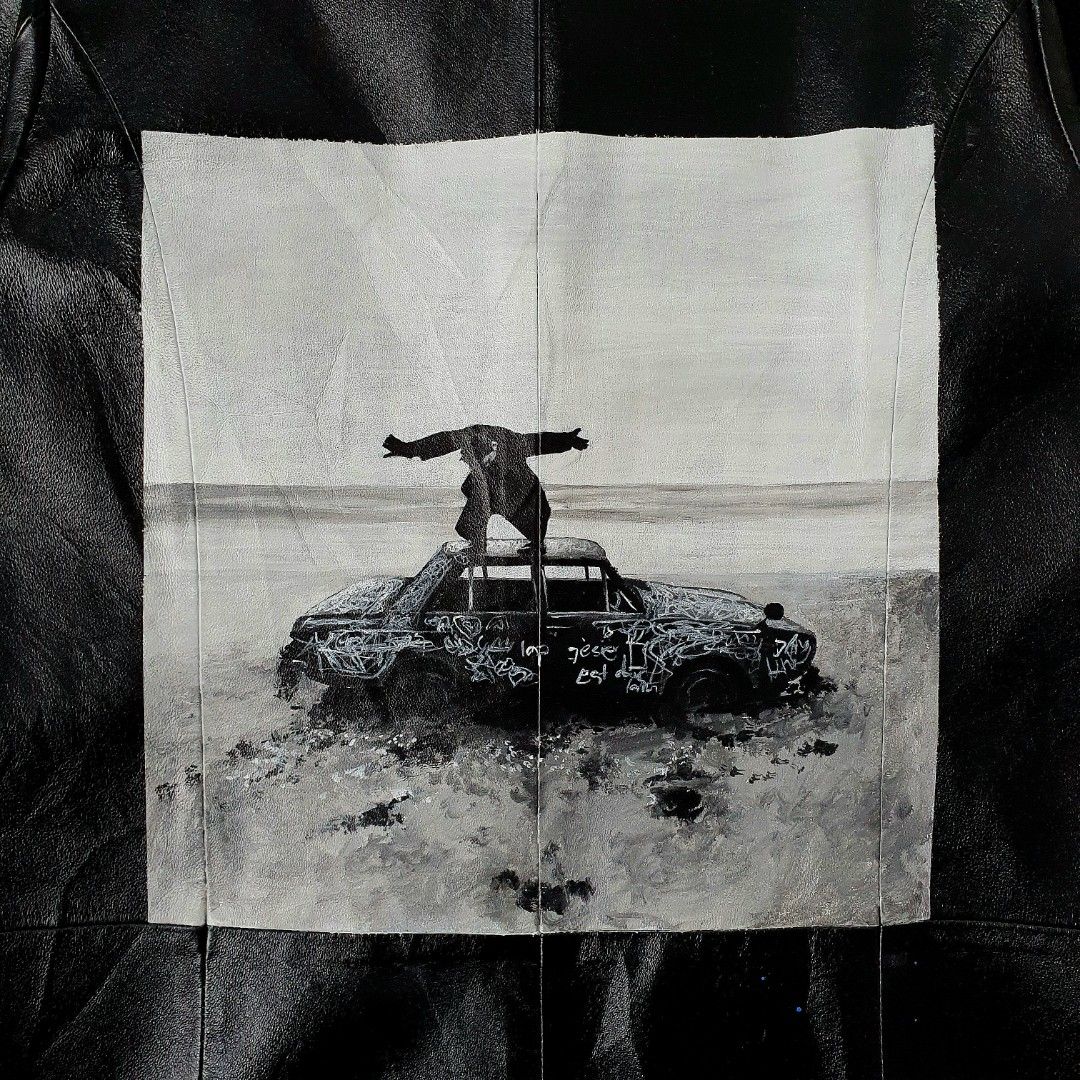 REBELS "Poem" The 1975 leather jacket on Carousell