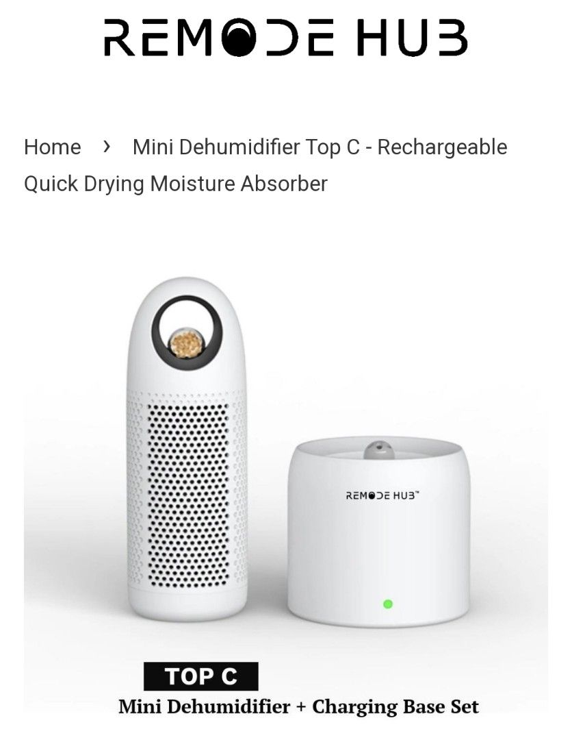 Remode Hub Dehumidifier - Brand New, TV & Home Appliances, Air ...