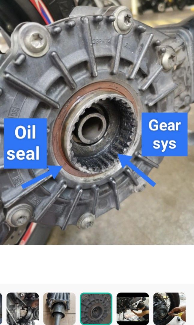 Replacement of final drive oil seal for Yamaha Super Tenere and FJR ...