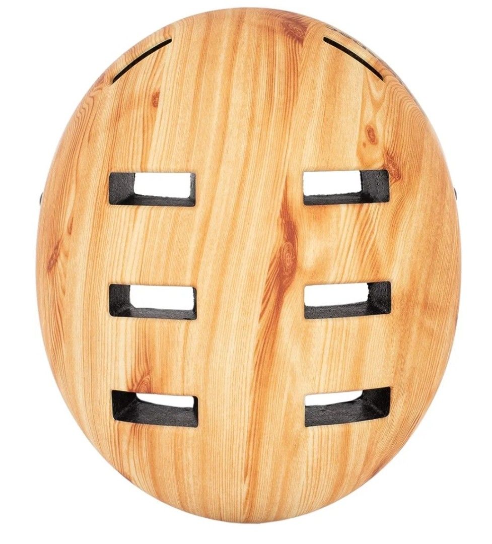 Retrospec woodgrain helmet Brand new, Sports Equipment, Other Sports ...