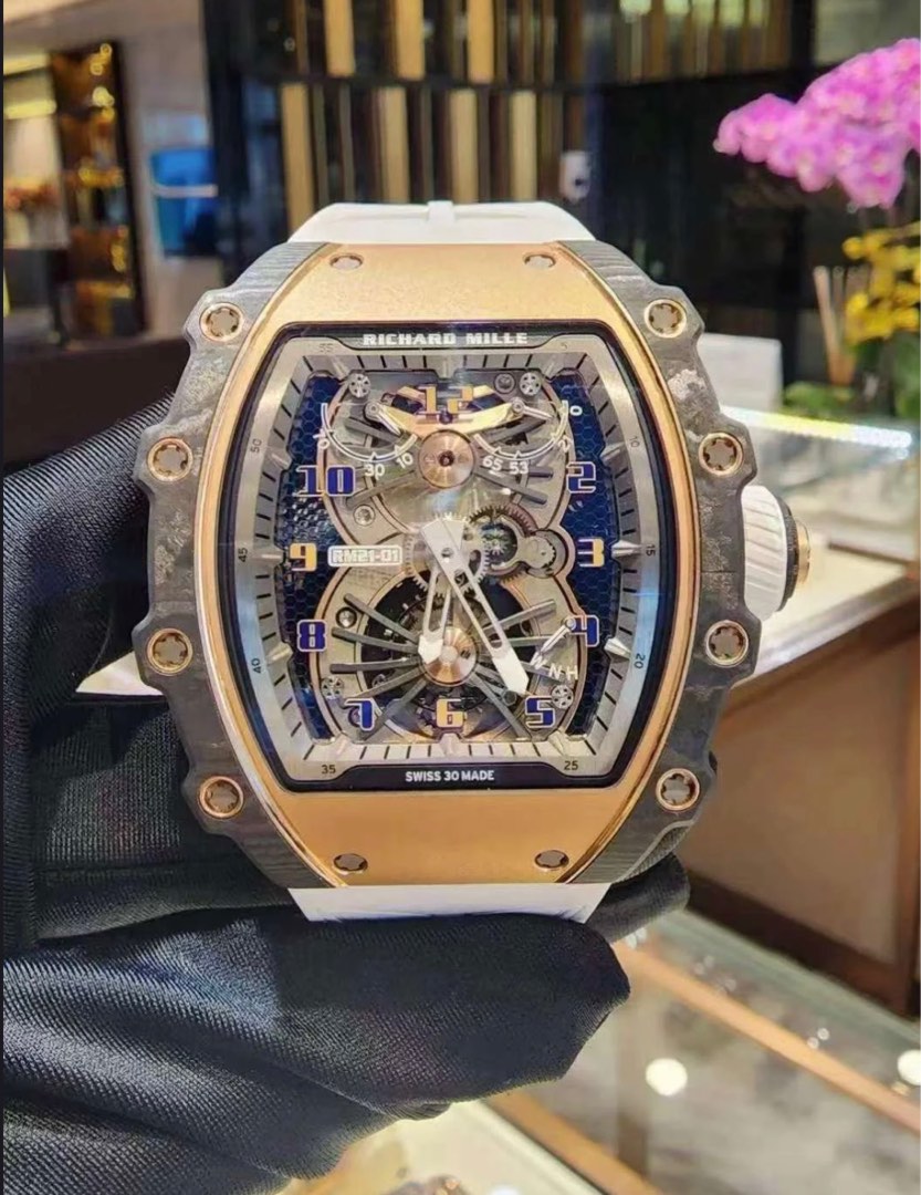 Richard Mille RM21-01 Manual Winding Tourbillon Aerodyne, Luxury ...