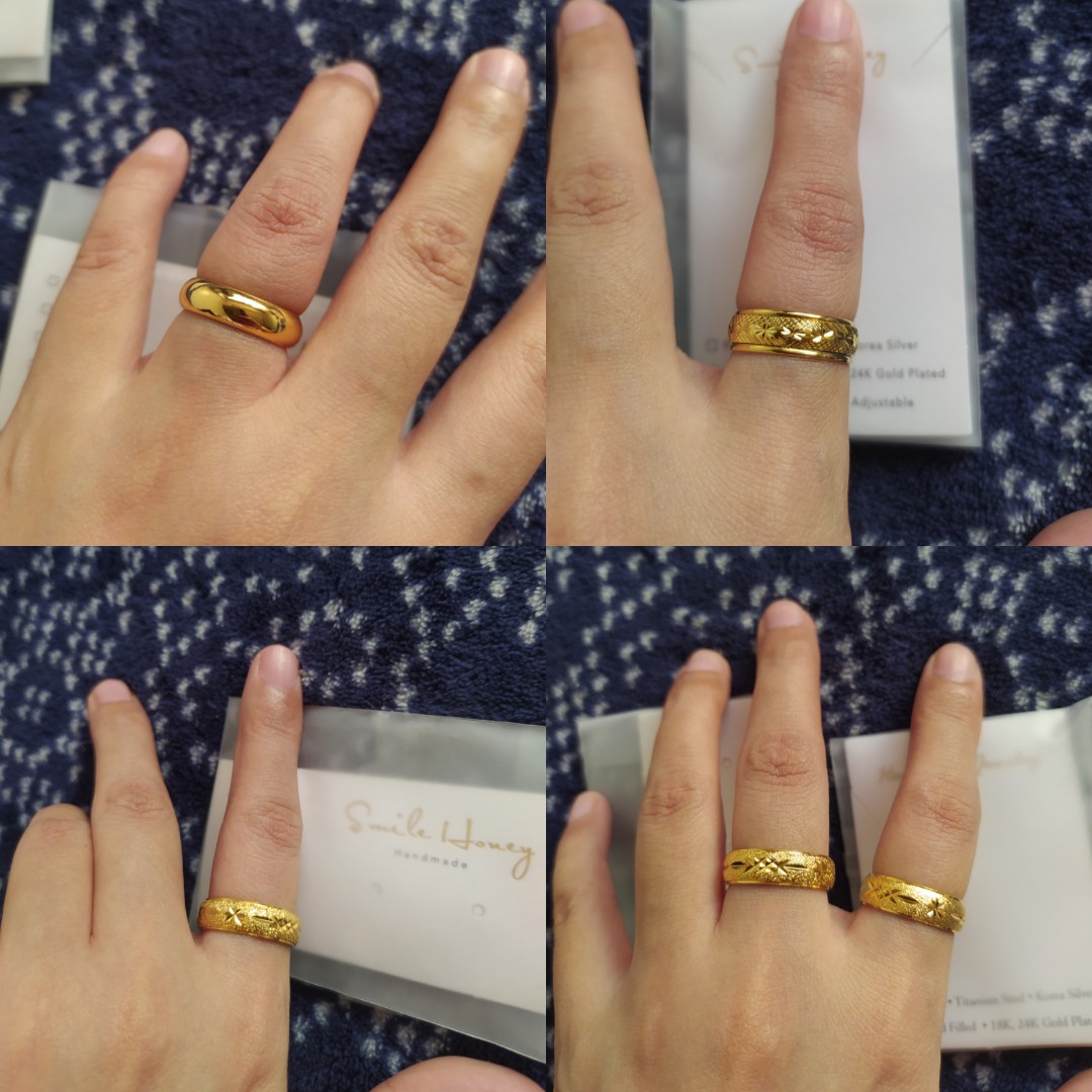 Ring 18k gold on Carousell