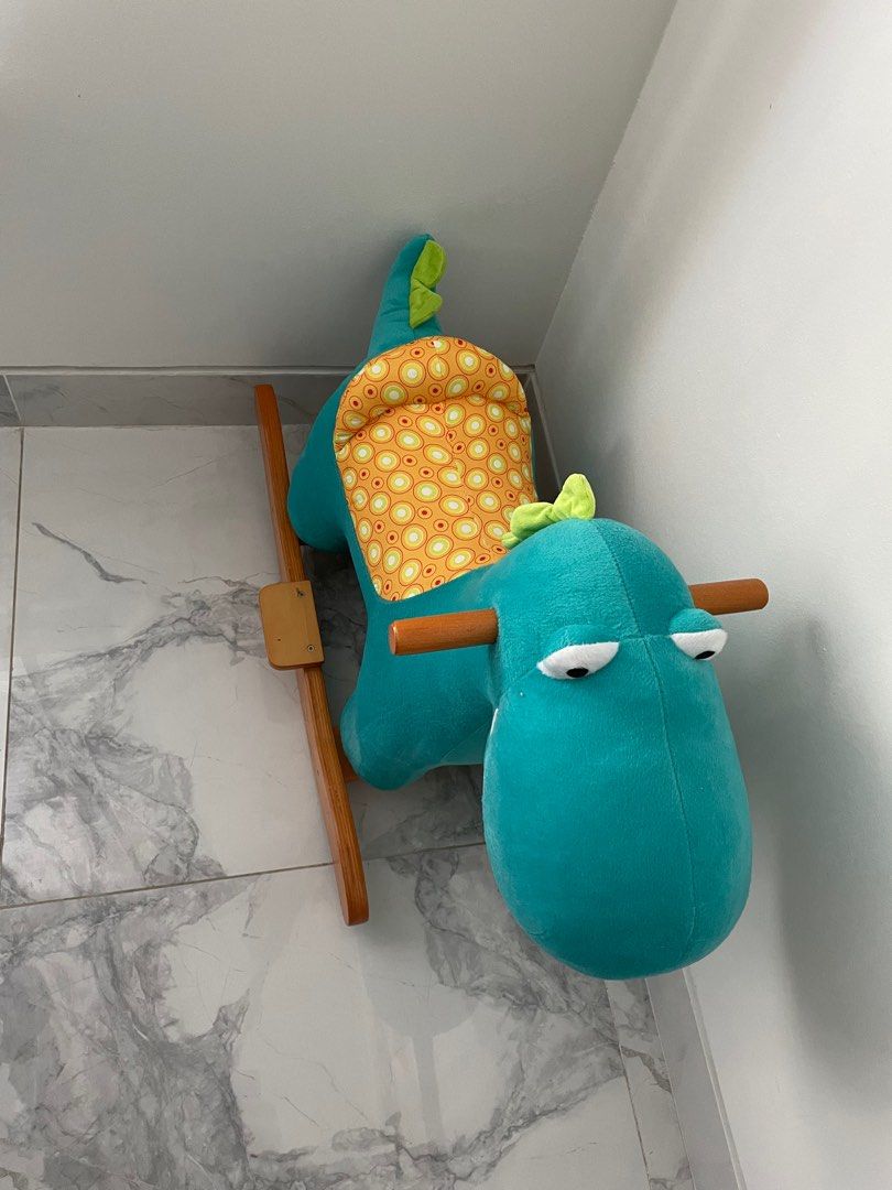 Rocking dinosaur, Babies & Kids, Infant Playtime on Carousell